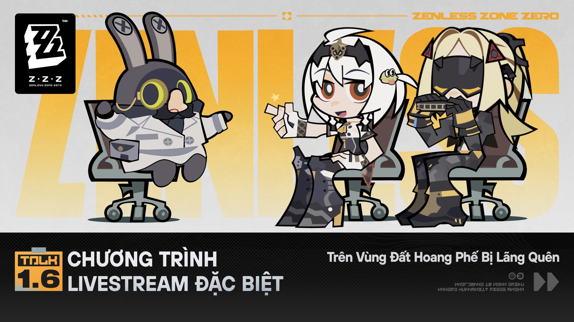 Zenless Zone Zero | Livestream Đặc Biệt ZZZ Phiên Bản 1.6 "Trên Vùng ...